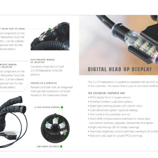 JJ-CCR DiveCAN Rebreather International Edition without cylinders - JJ ...