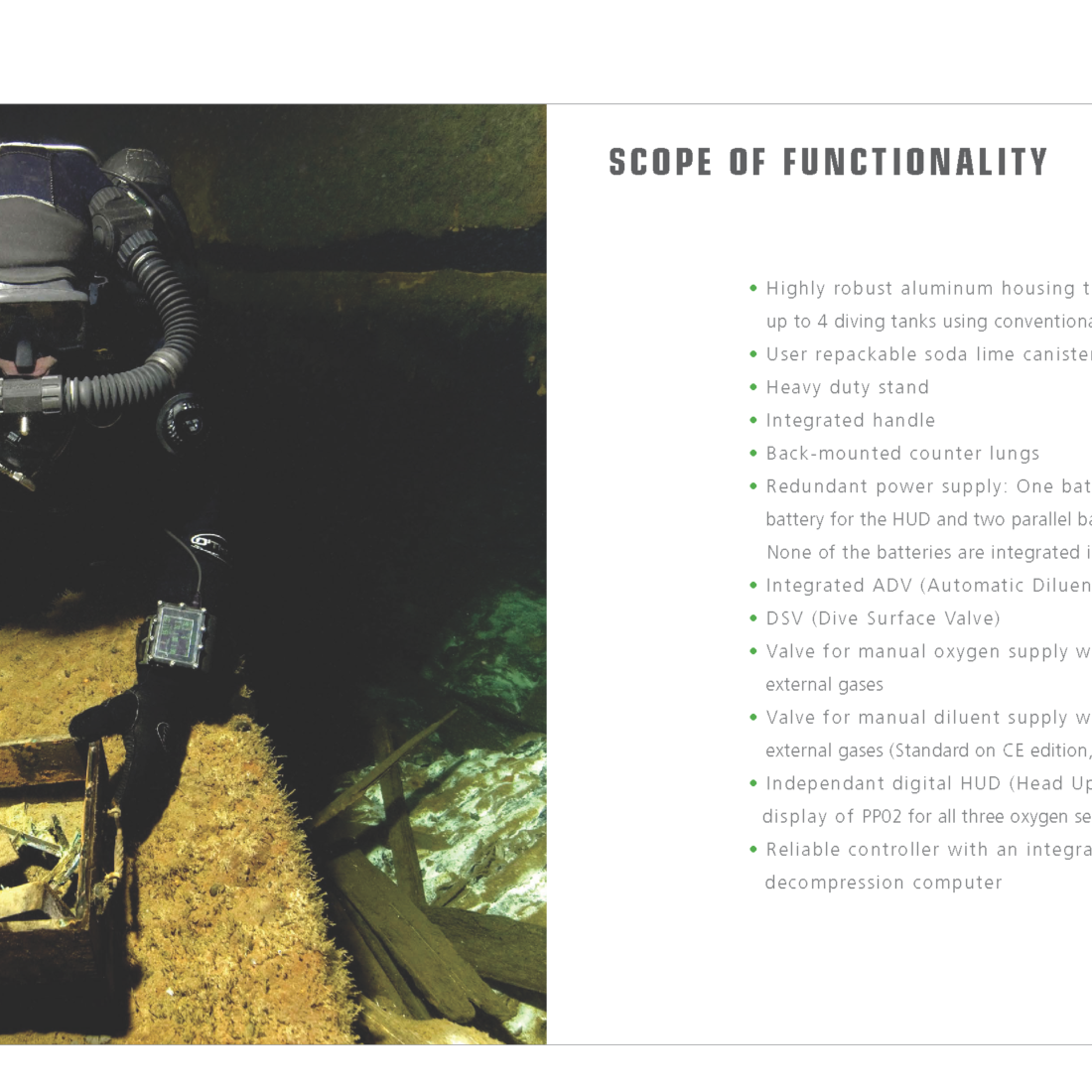 JJ-CCR DiveCAN Rebreather International Edition with cylinders - JJ ...